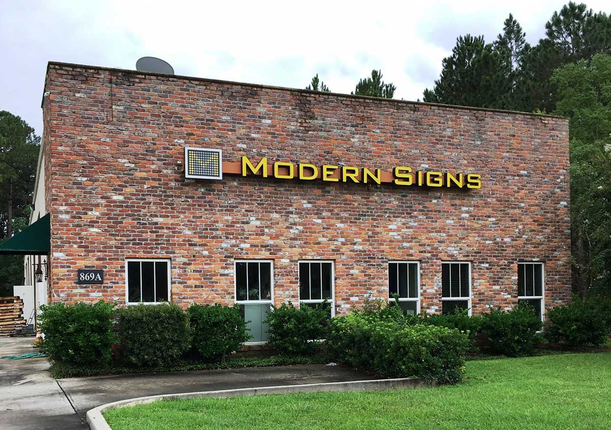Modern Signs - Contact Info and Locations - Gulf Shores AL, Mobile ...
